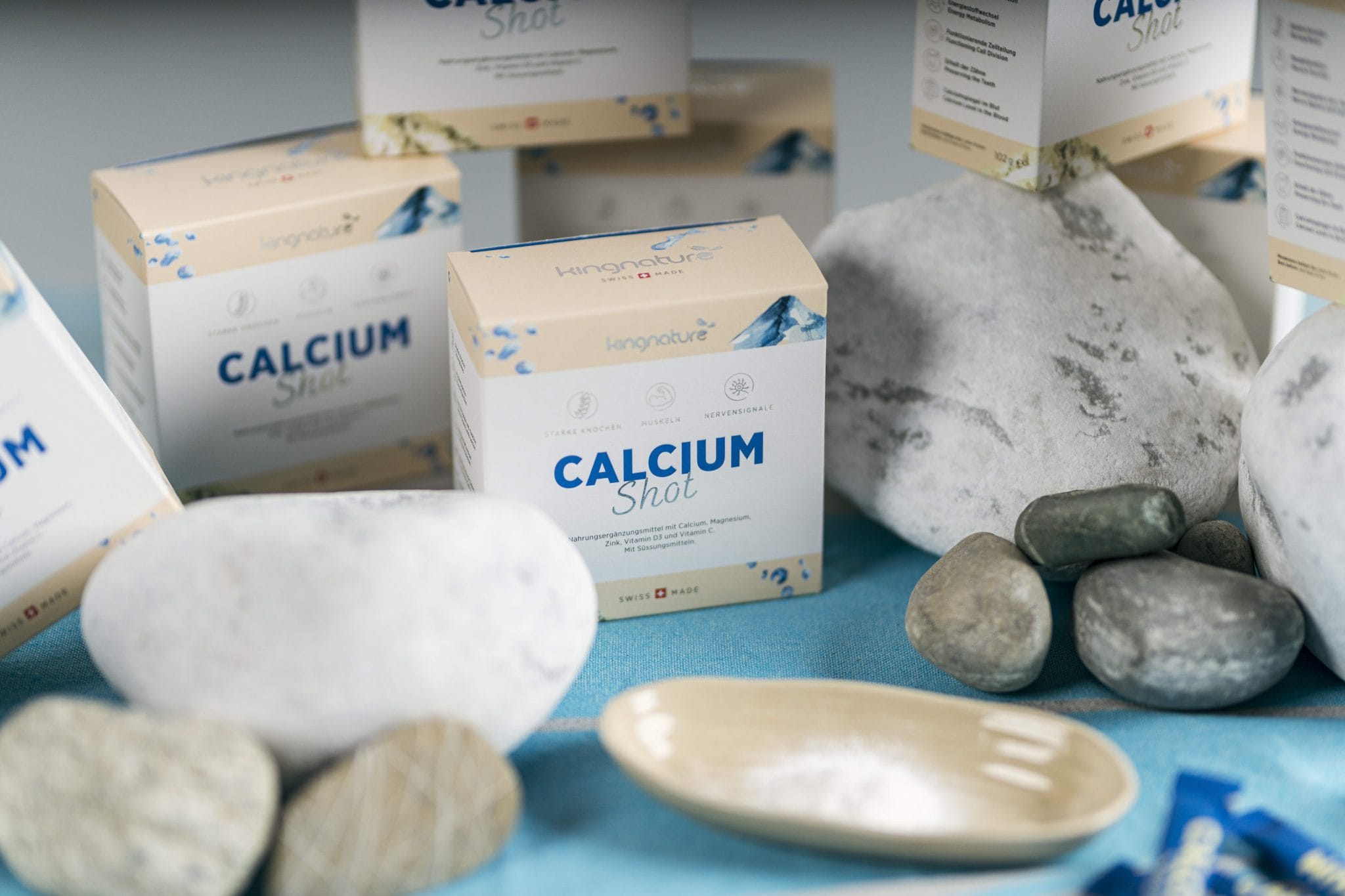 Naturnahes Calcium-Präparat: Calcium-Shot von kingnature