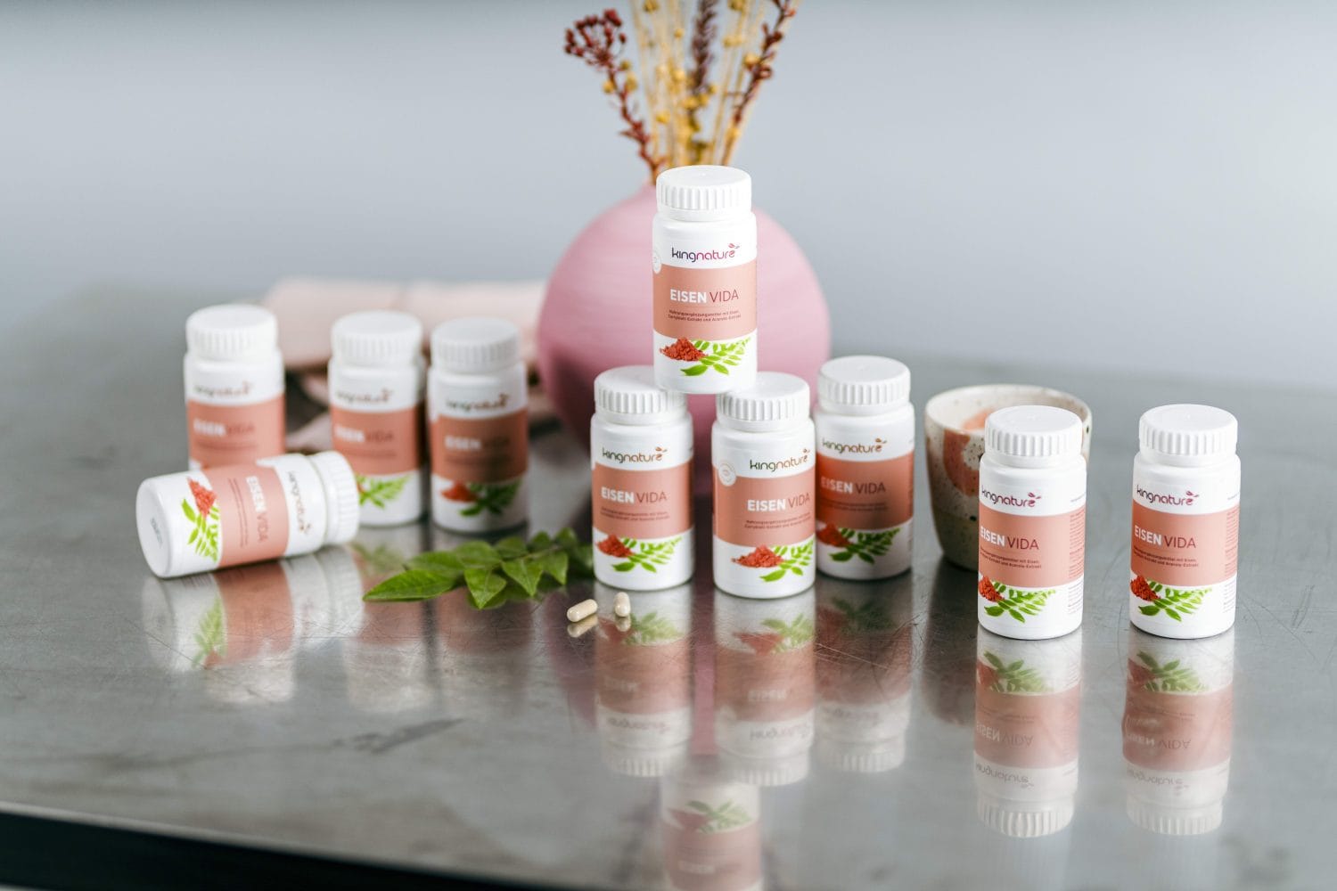 Iron Vida: Now with 21 mg of pure plant-based iron!