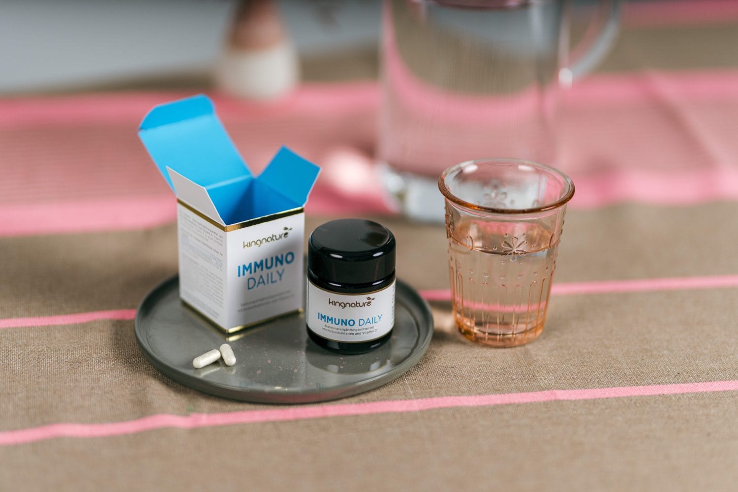 Immuno Daily – 60 Kapseln à 100 mg | 100% natürlich | kingnature