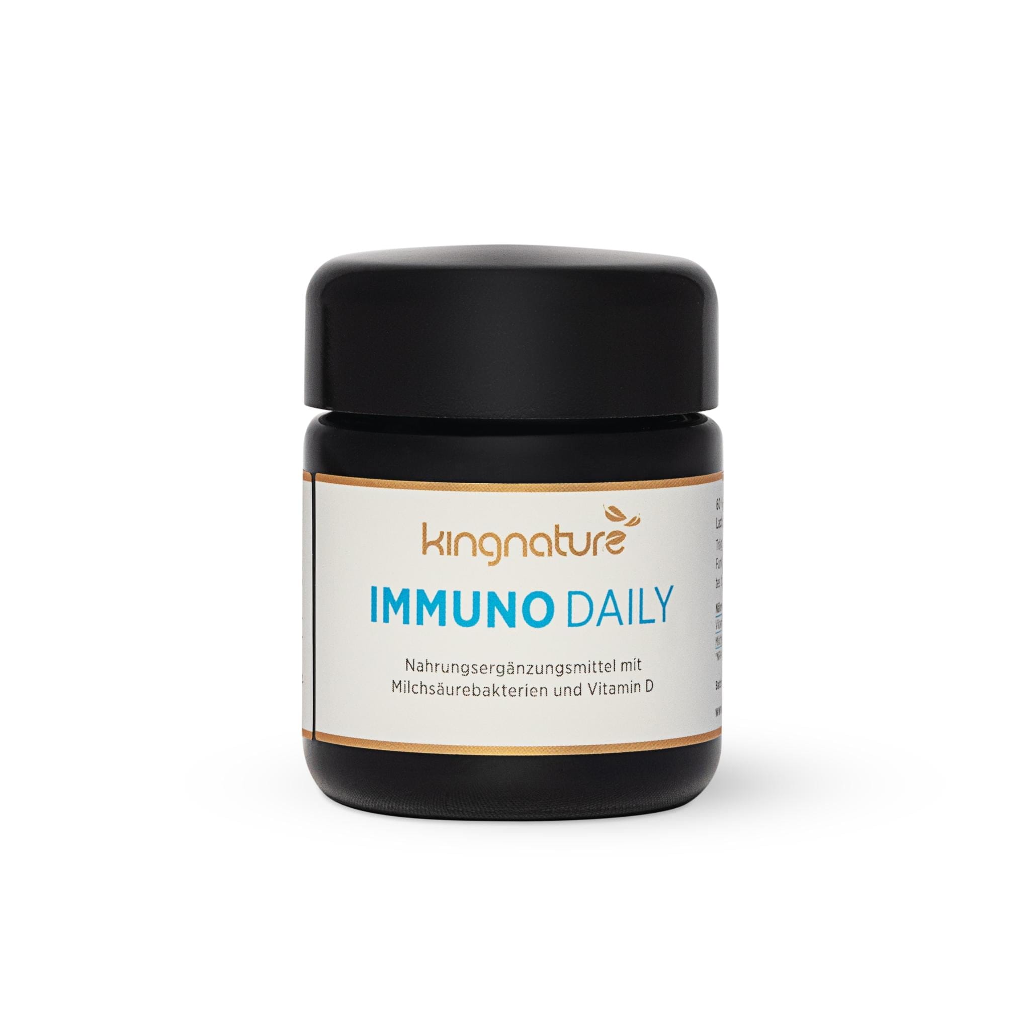 Immuno Daily – 60 Kapseln à 100 mg | 100% natürlich | kingnature