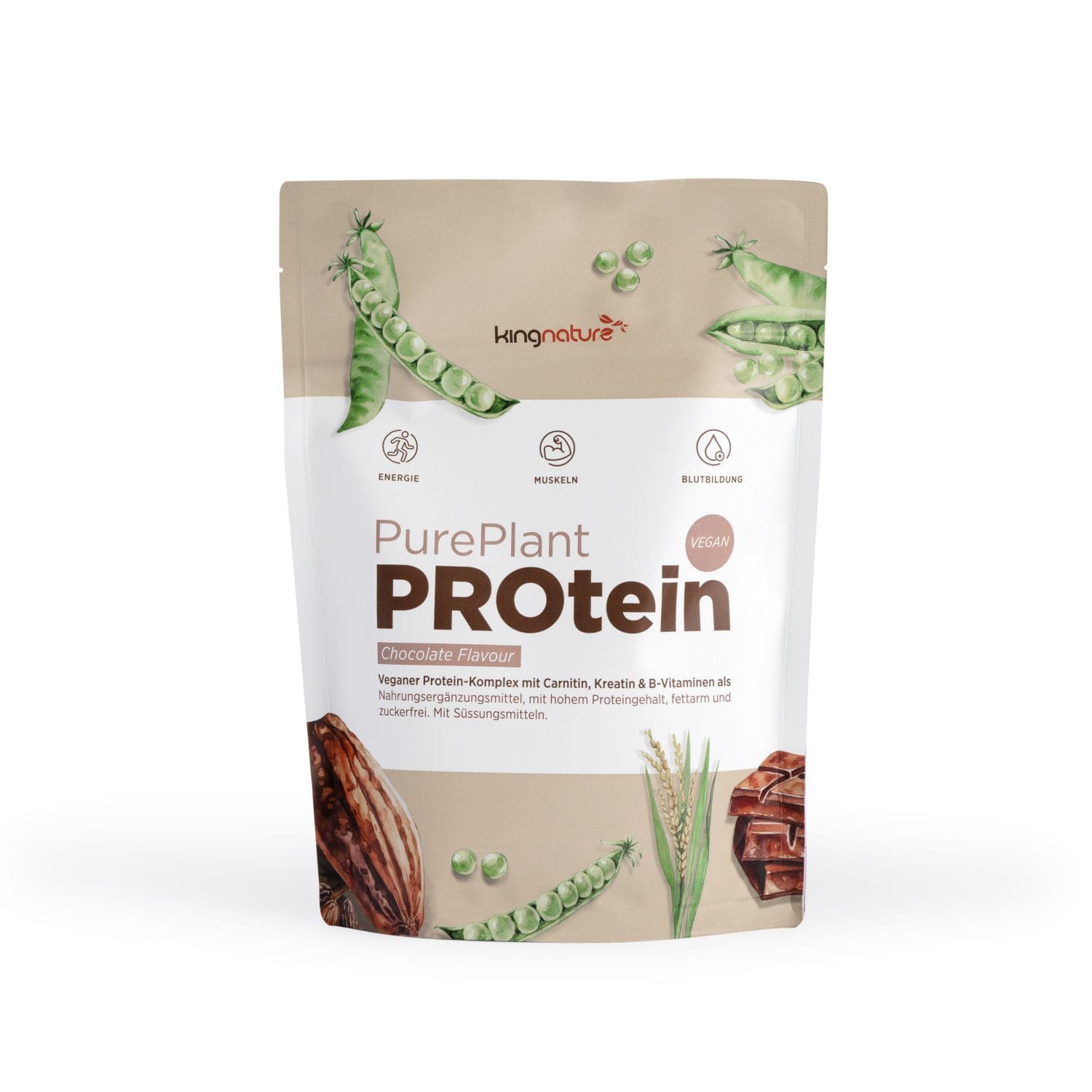 PurePlantPROtein - Vegan protein powder from kingnature