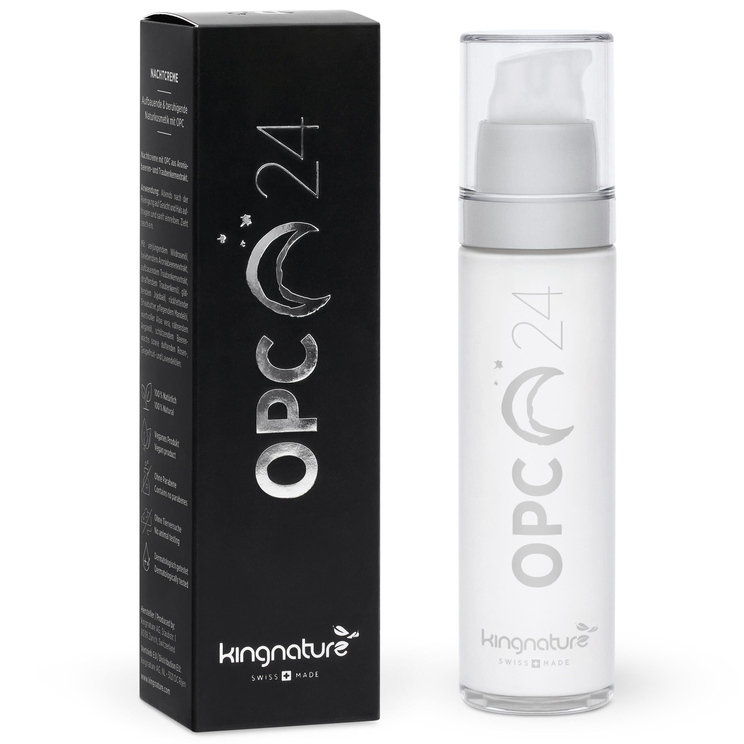 OPC 24 Nachtcreme – 50 ml | 100% natürlich | kingnature