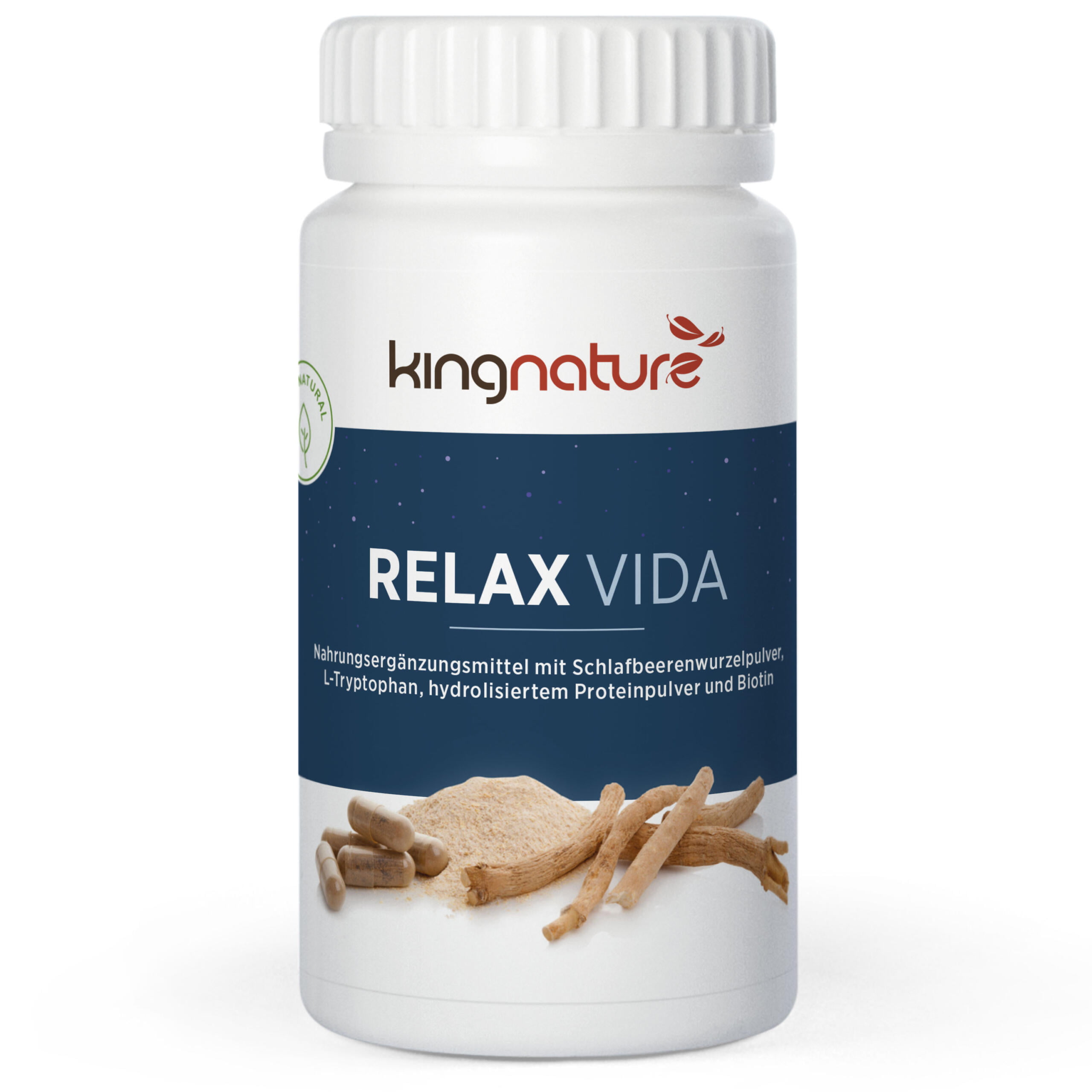 Relax Vida mit Schlafbeeren Extrakt, Biotin bei kingnature